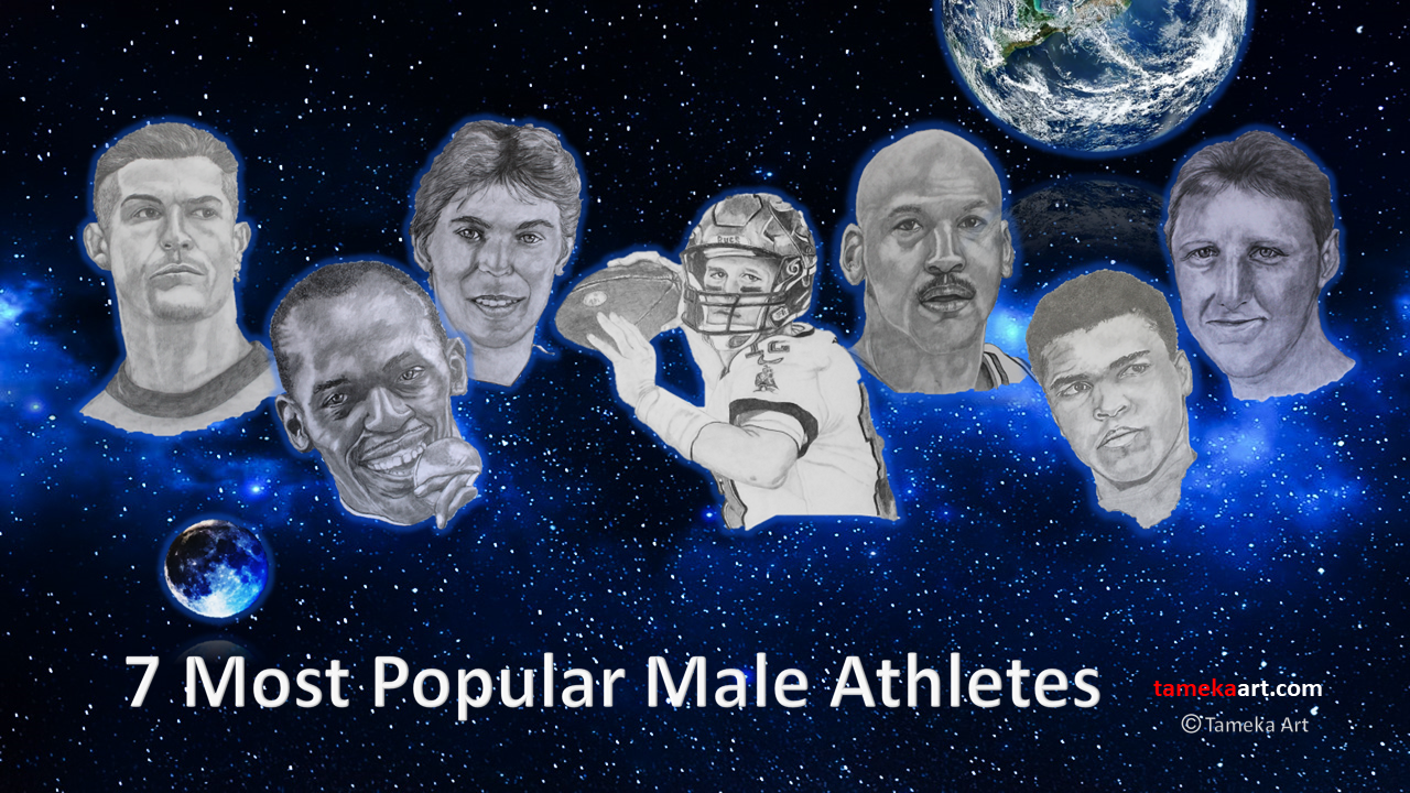 7 Most Popular Male Athletes Collection – Words of Wisdom