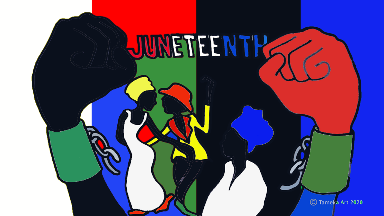 Juneteenth 2024 – Tameka Art – Words of Wisdom